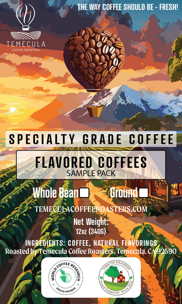 Flavored Coffee Sample Pack - Temecula Coffee Roasters