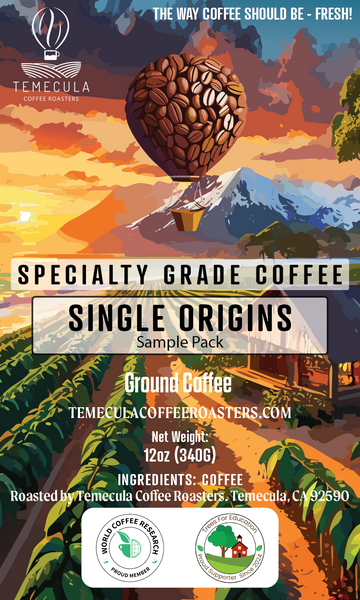 Single Origin Sample Pack - Temecula Coffee Roasters