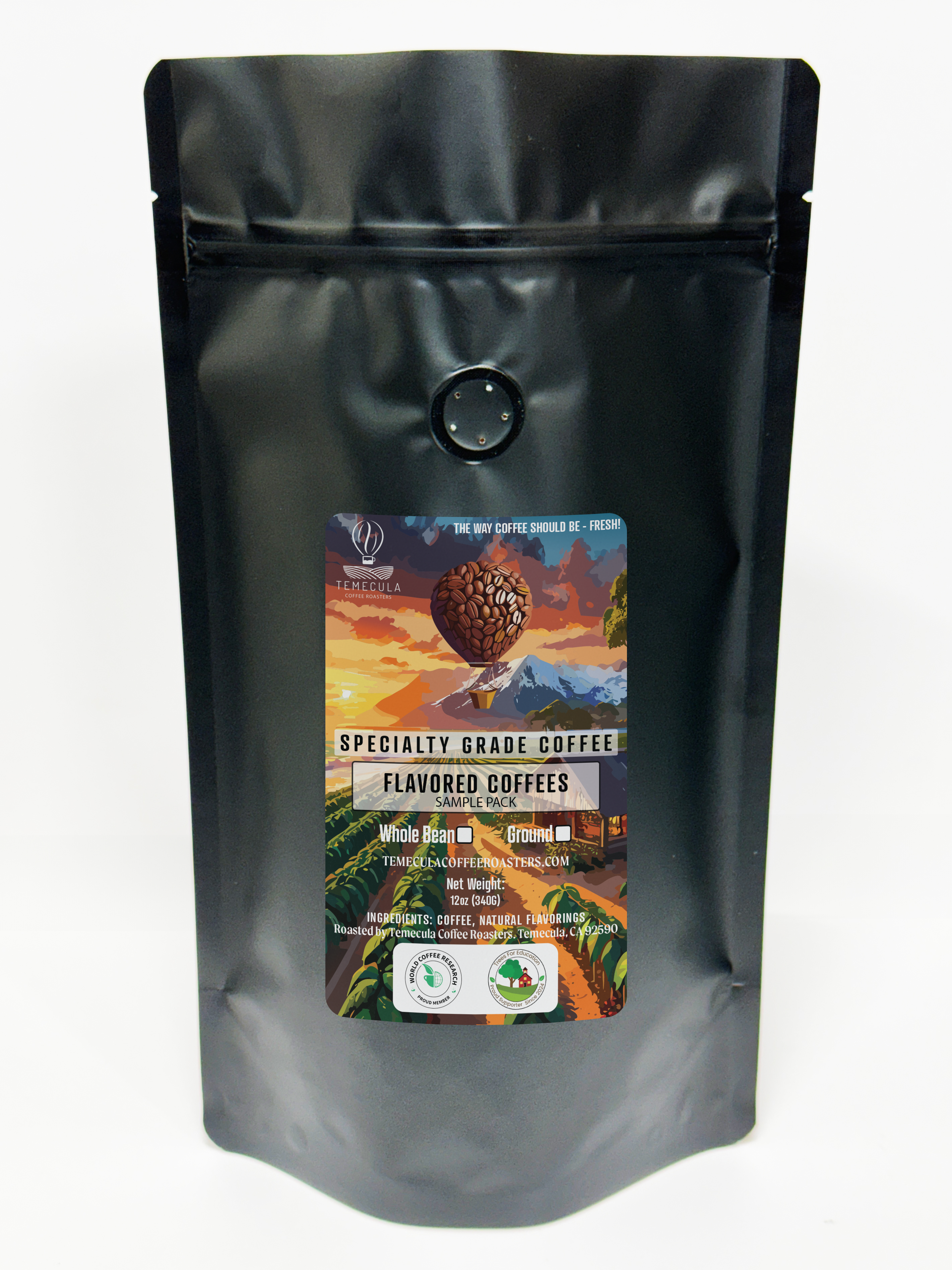 Flavored Coffee Sample Pack - Temecula Coffee Roasters