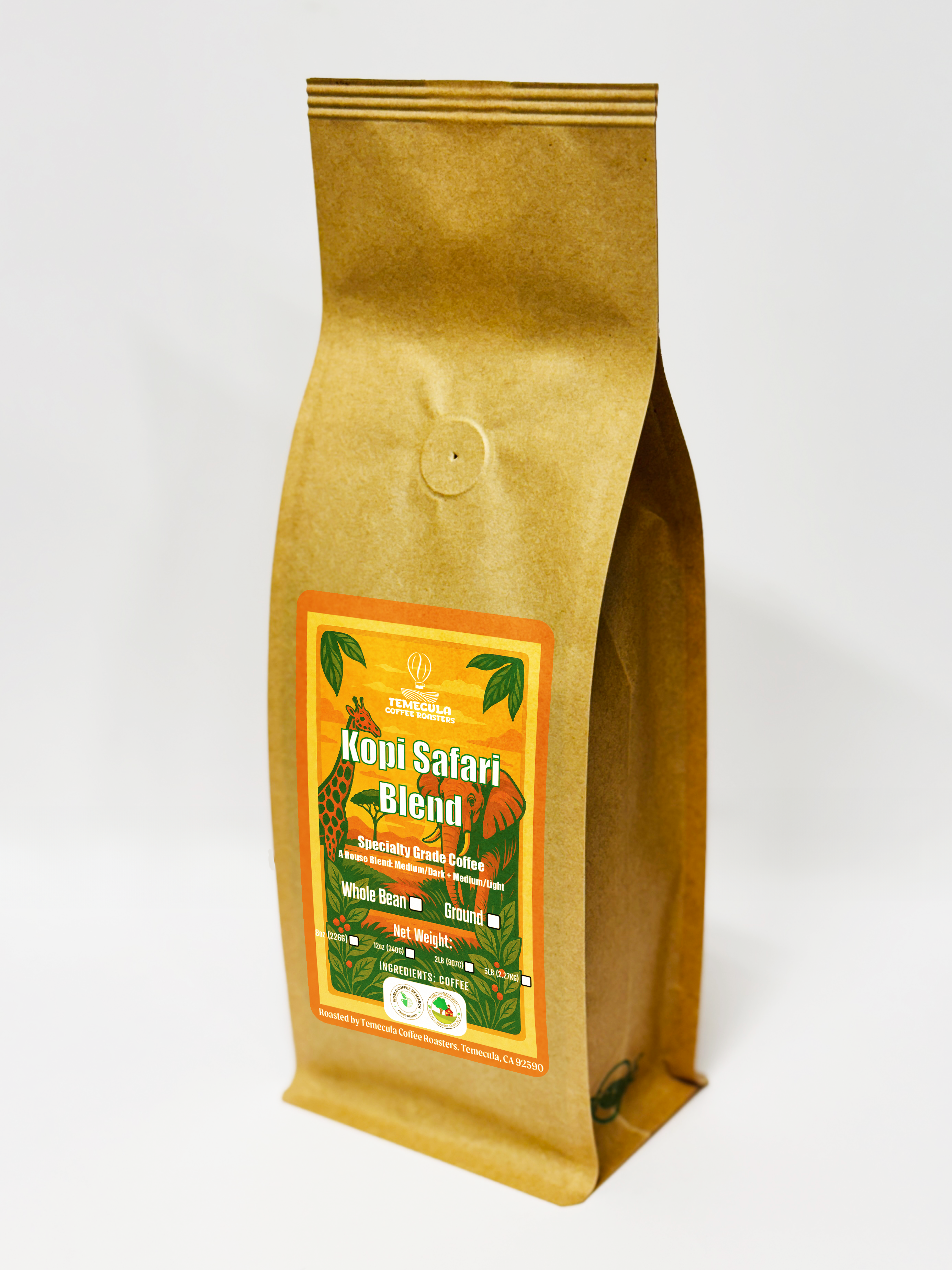 Kopi Safari - Temecula Coffee Roasters