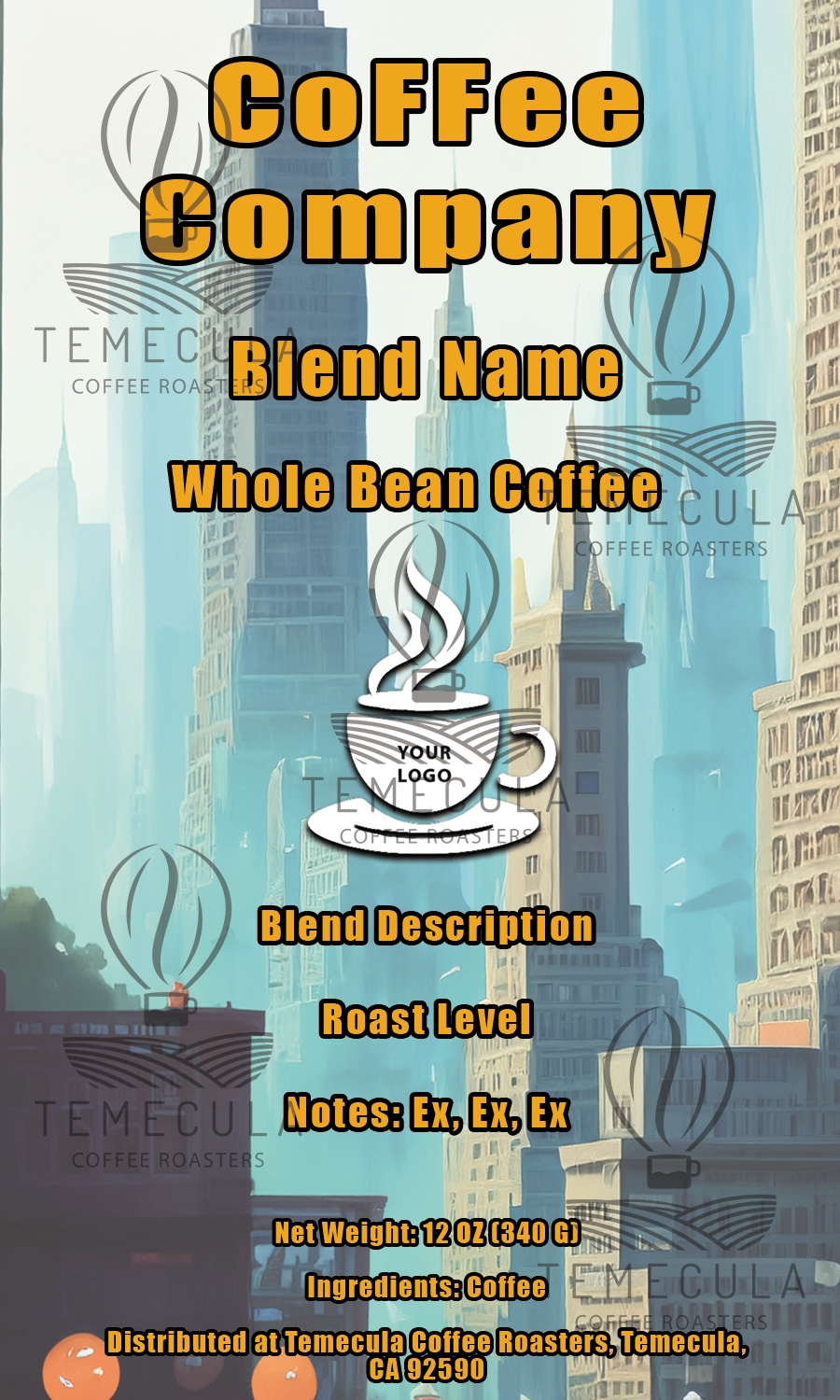 Template #11 - Temecula Coffee Roasters
