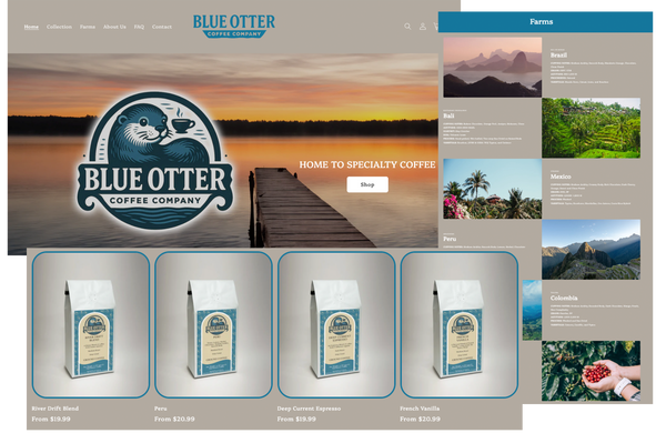 Coffee Brand Launch Package - Temecula Coffee Roasters