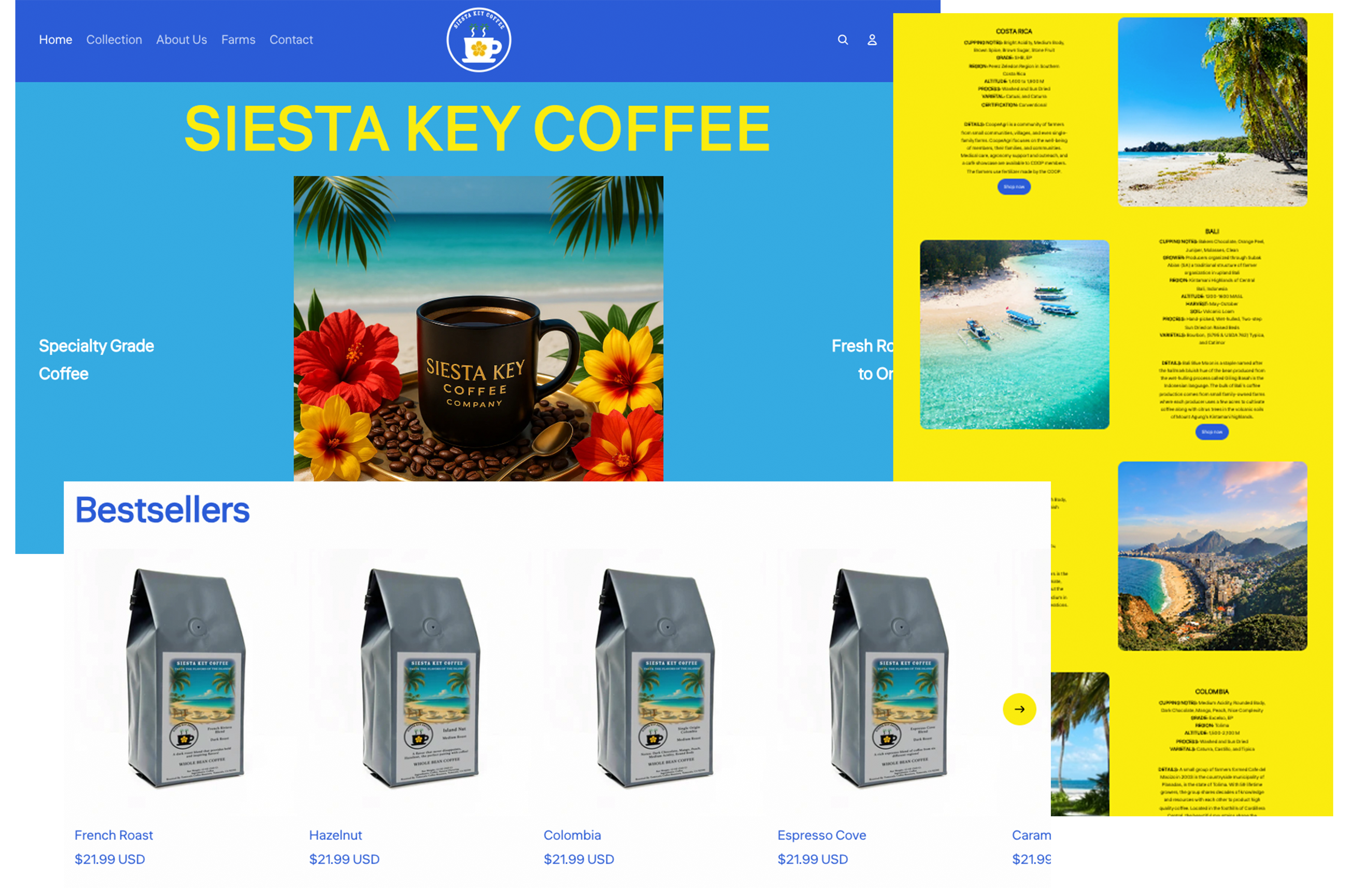 Coffee Brand Launch Package - Temecula Coffee Roasters