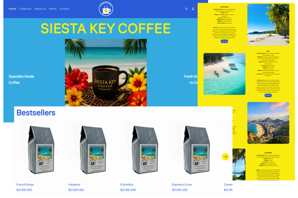 Coffee Brand Launch Package - Temecula Coffee Roasters